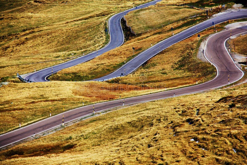 Winding road stock image. Image of metaphor, switchback - 22136113
