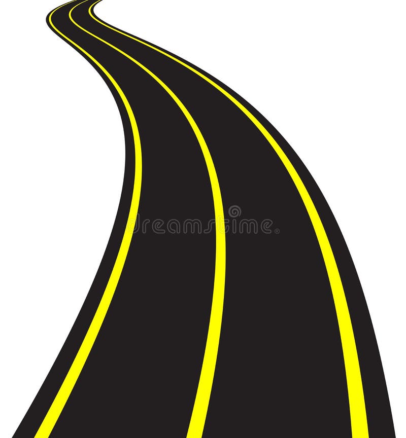 Straight Road Clip Art