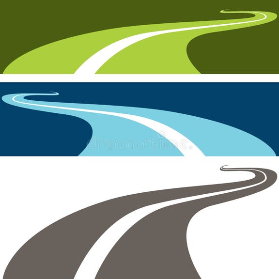Winding Road Clip Art Stock Illustrations – 257 Winding Road Clip Art ...