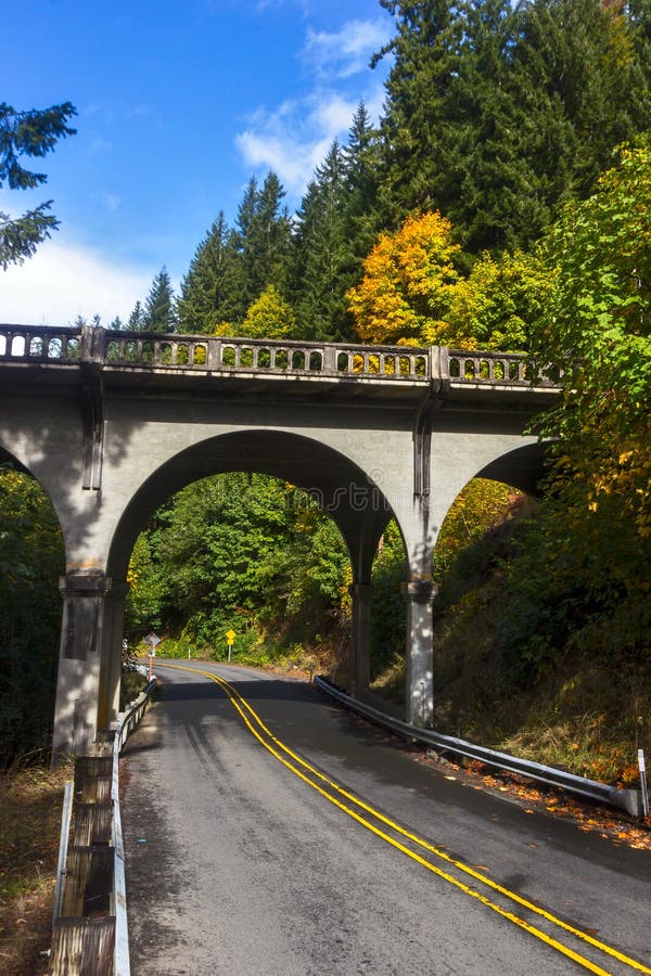 Winding Road under Bridge stock image. Image of lines - 39790367
