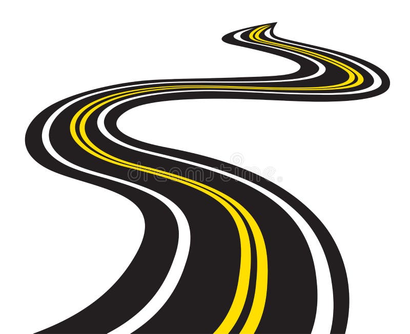 Winding Path Graphic Winding Path Stock Illustrations – 40,357