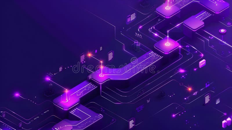 Winding Roadmap Timeline Visual Representation Stock Illustration ...