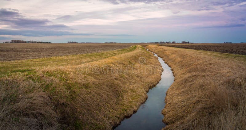 Winding Stream stock photo. Image of beautiful, path - 91518970