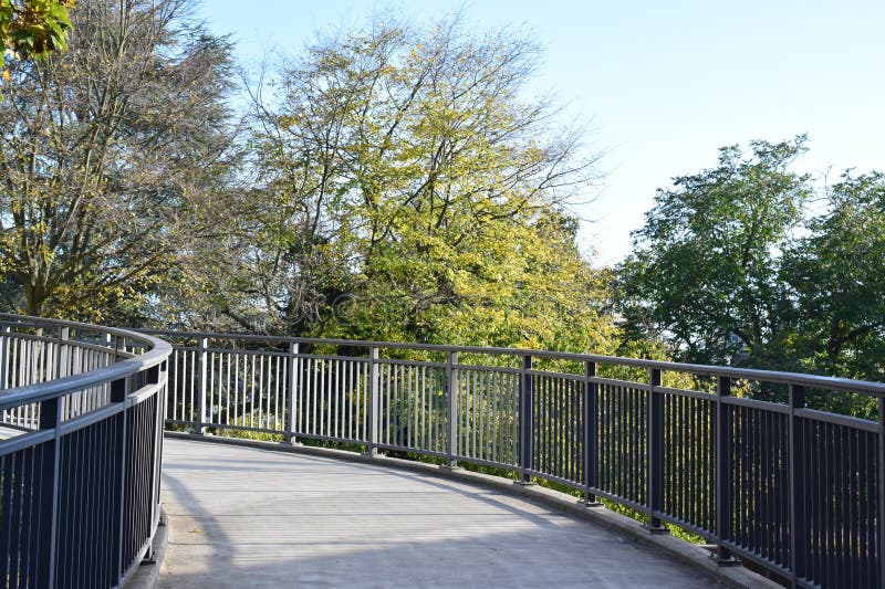 Bridge curve stock image. Image of architecture, walkway - 343651105