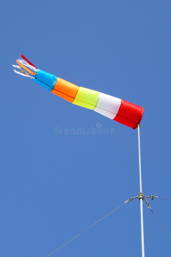 Windsok wappert stock foto. Image of vliegtuigen, apparatuur - 34576690