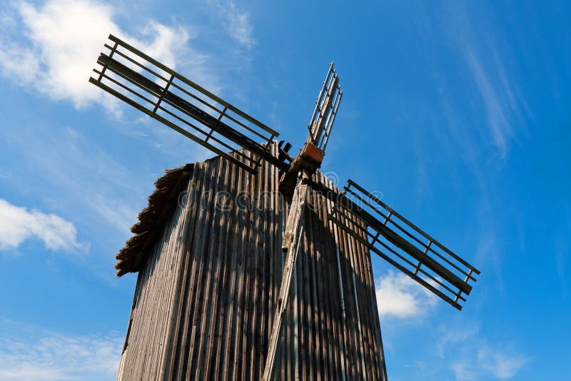 Windmil stock photo. Image of country, travel, blue, countryside - 23660712