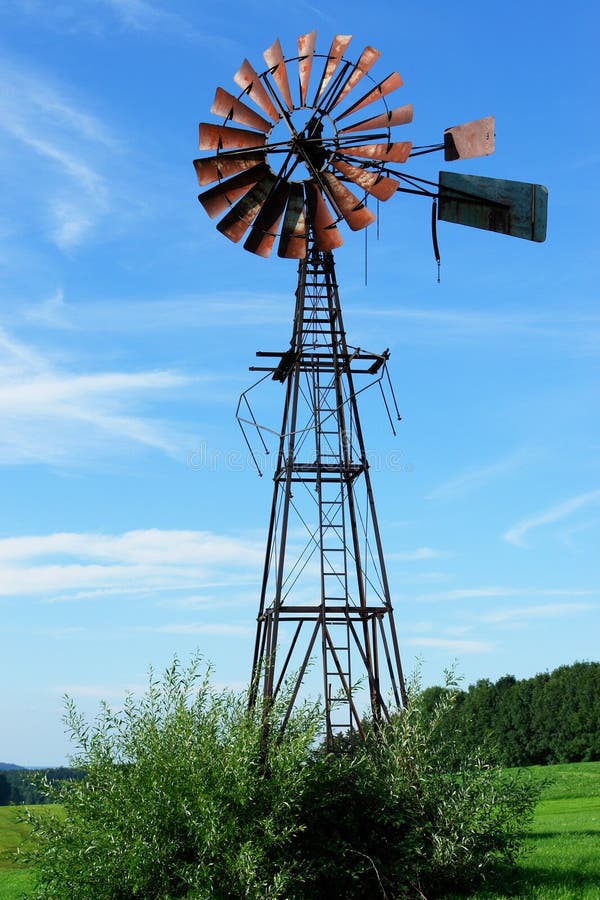 Vintage windmill stock photo. Image of vintage, wooden - 29031864
