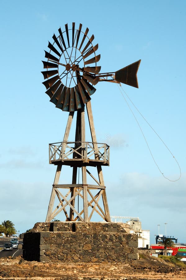 Vintage windmill stock photo. Image of vintage, wooden - 29031864