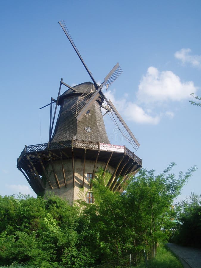 Windmill stock photo. Image of windmill, europe, architecture - 13269858