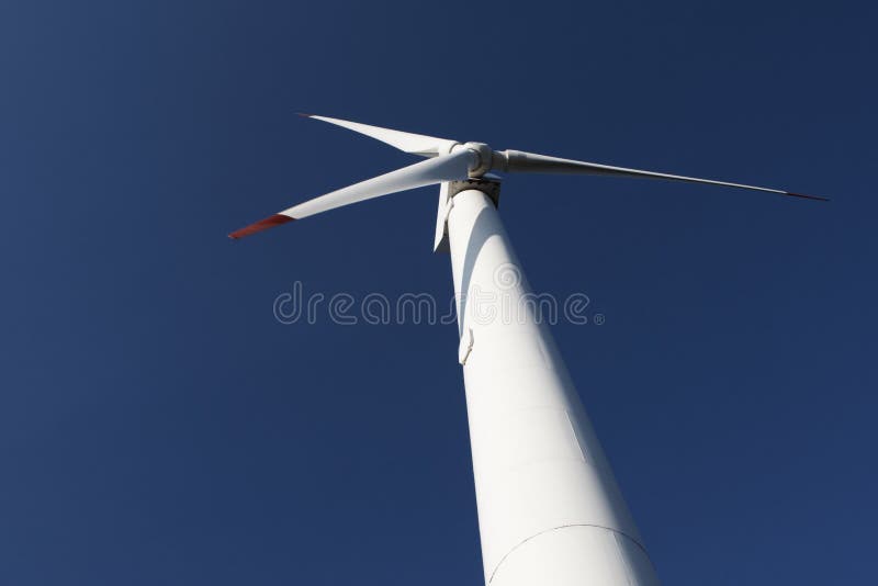Windmill stock image. Image of single, cloud, environmental - 18065159