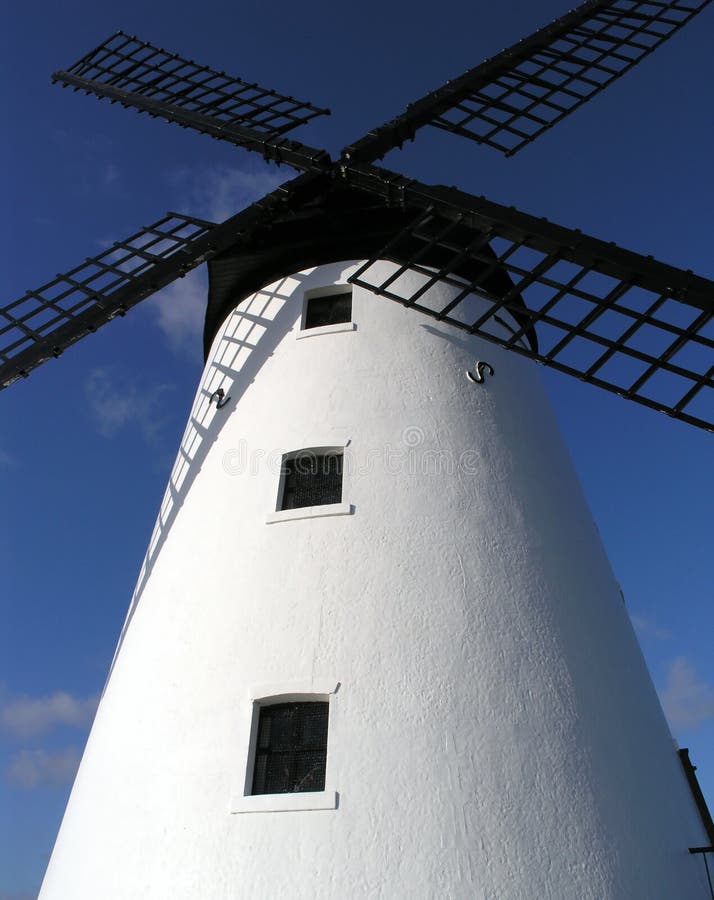 A Windmill stock image. Image of blades, round, white, rotary - 208795