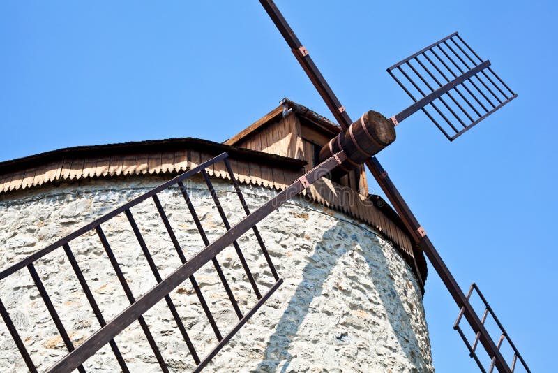 Windmill stock image. Image of perspective, structure - 26156261