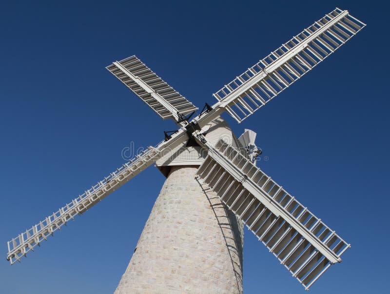 Windmill stock image. Image of village, farm, summer - 28058583