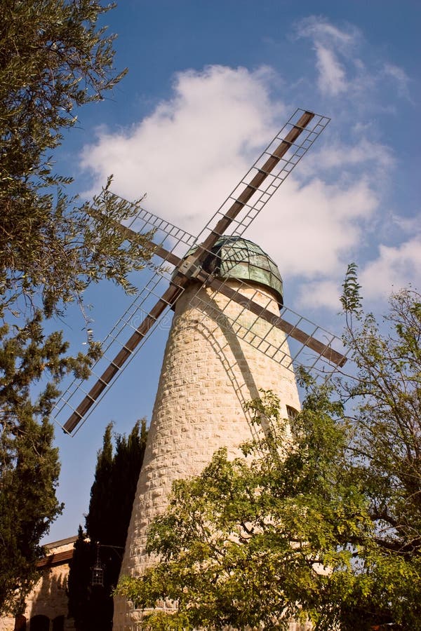 Old Windmill, Majorca, Spain Stock Photo - Image of history ...
