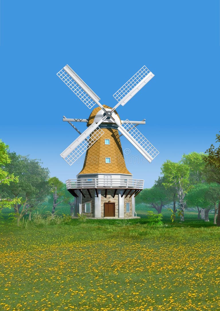 Windmill Fan Stock Illustrations – 2,667 Windmill Fan Stock ...