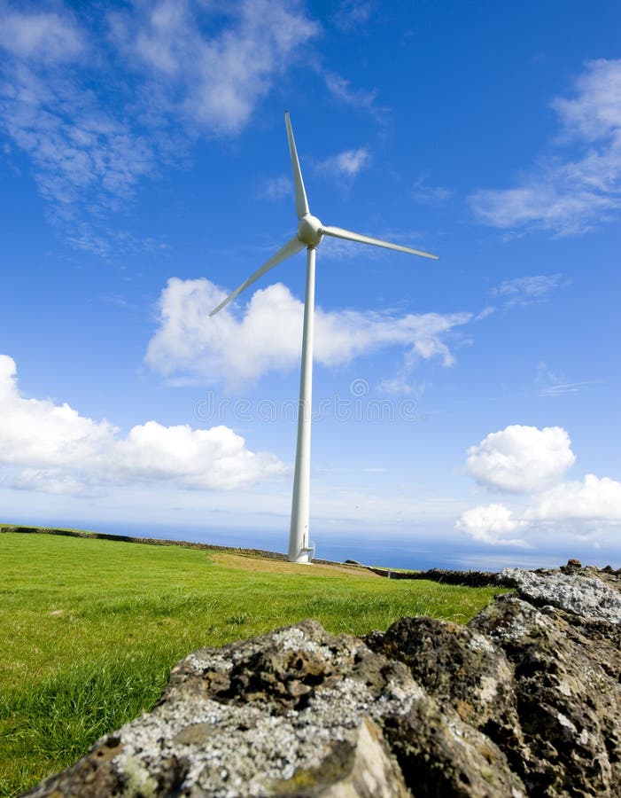 Windmill stock image. Image of green, renewable, cloudy - 6622169