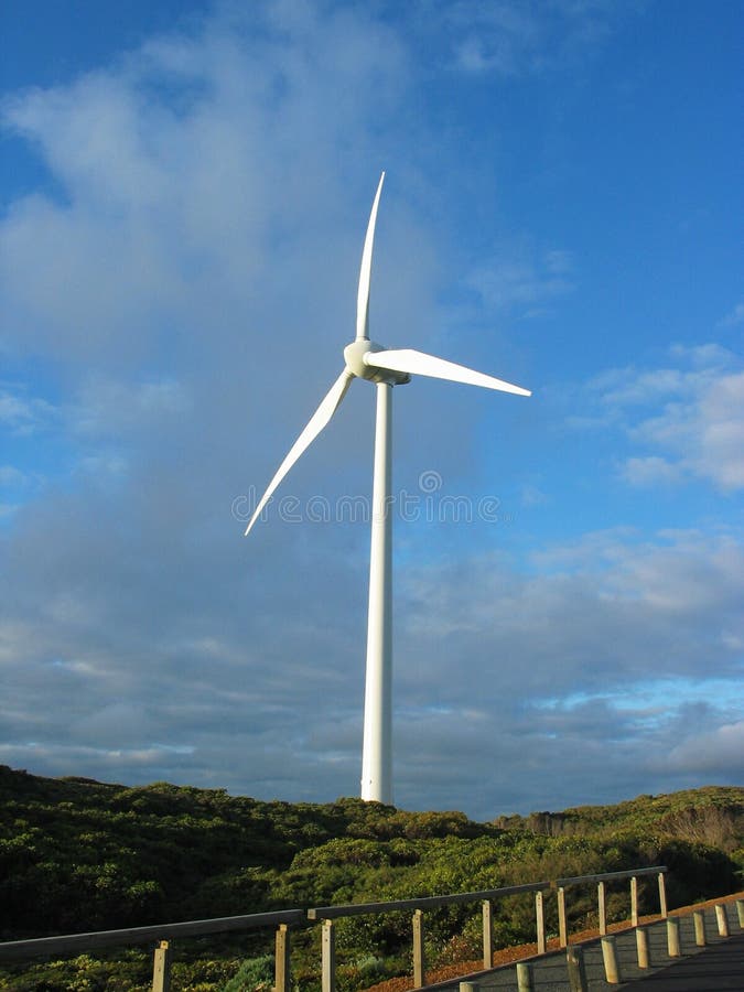 Windmill stock photo. Image of modern, source, turn, enery - 86834