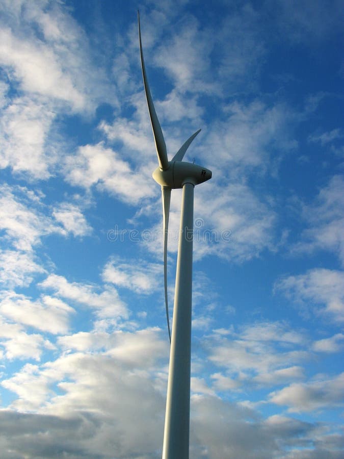 Windmill stock image. Image of generate, farm, turbine, enery - 86835