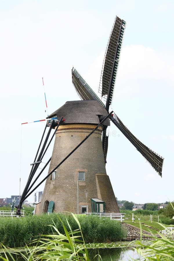 Windmill stock image. Image of netherlands, attraction - 38931959