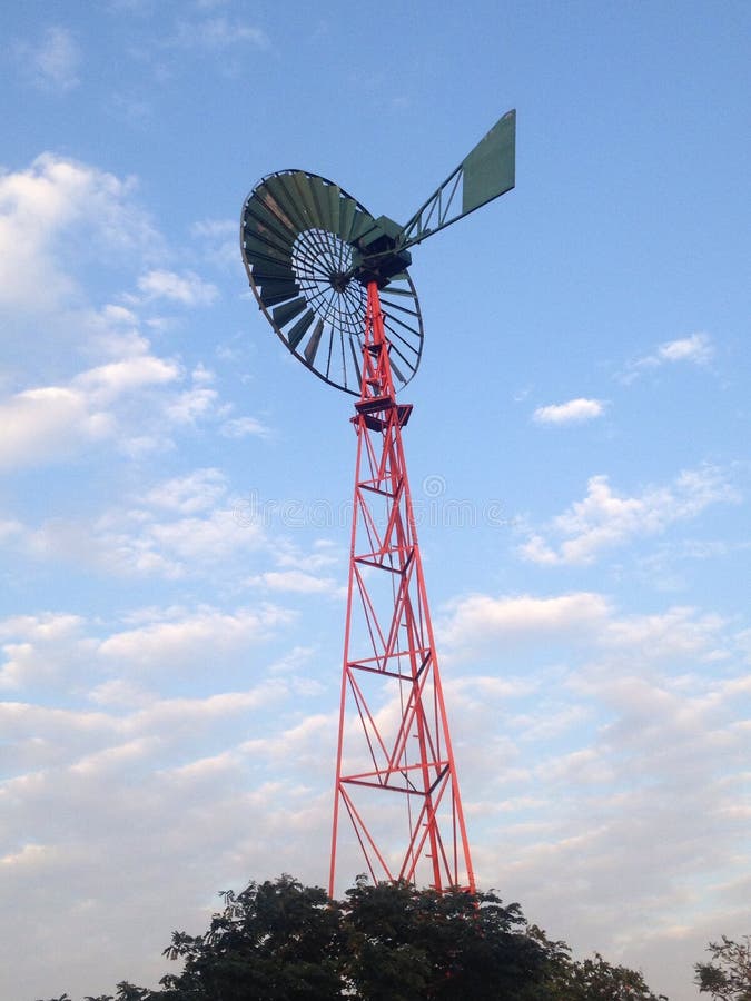 Windmill stock image. Image of energy, windy, turbine - 48853985