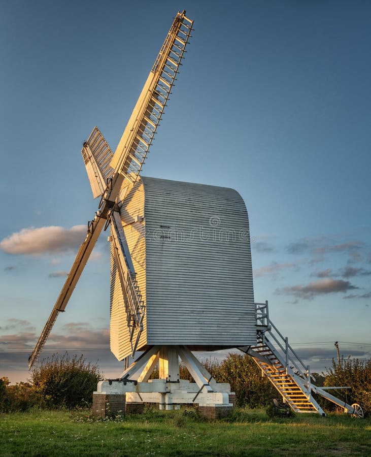 Windmill Chillenden kent stock photo. Image of england - 138837370