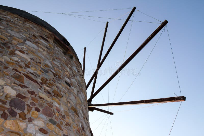 Windmill Close-up stock photo. Image of lines, texture - 26661226