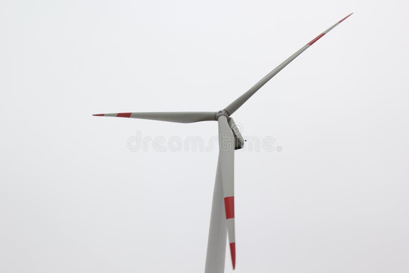 Windmill. Generating Electricity with a Wind Turbine Stock Photo ...