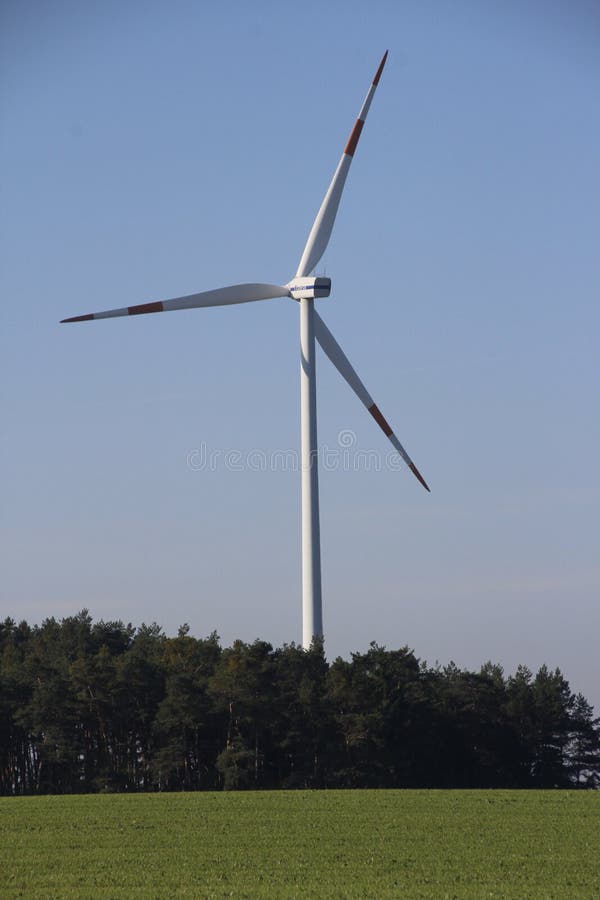 Windmill in Germany stock image. Image of environment - 29057411