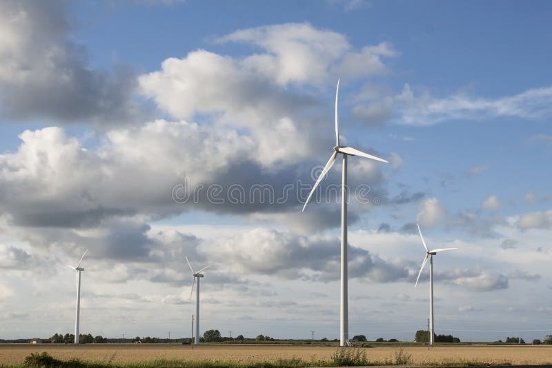 Windmill green energy stock image. Image of renewable - 32880619