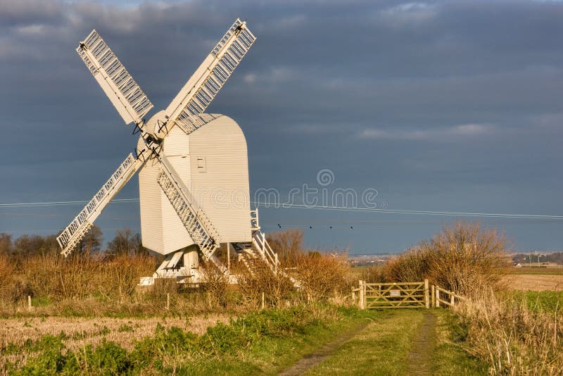Windmill Kent arkivfoto. Bild av vind, vindkraftverk - 169307822