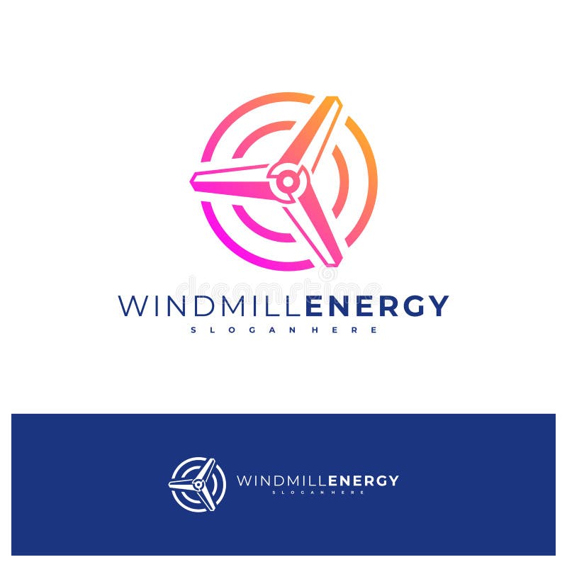 Windmill Logo Design Vector Template, Windmill Logo Concepts ...