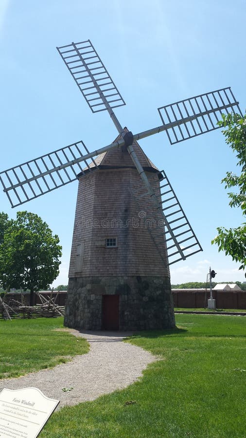 Windmill stock image. Image of landscape, outdoor, motion - 66539603