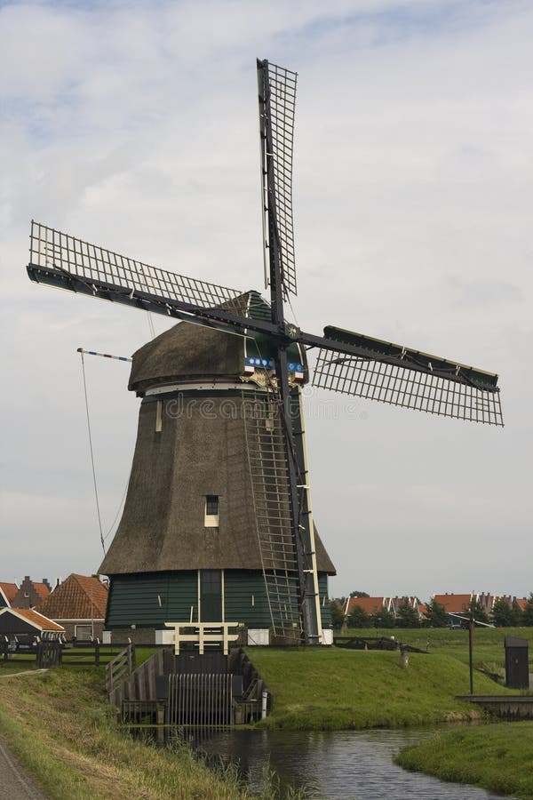 Windmill, Netherlands stock image. Image of idyllic, ancient - 37197437