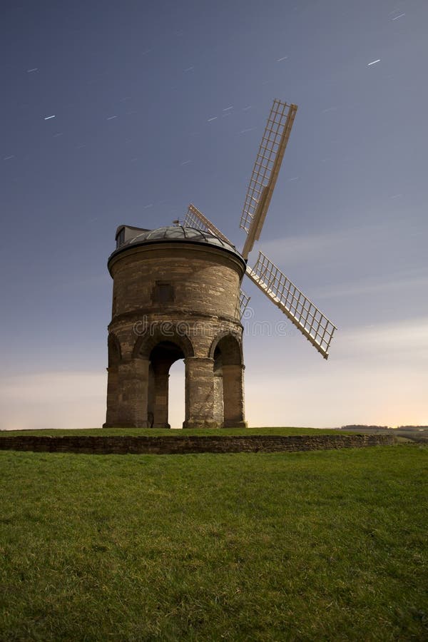 Windmill at night stock photo. Image of beautiful, environment - 51907338