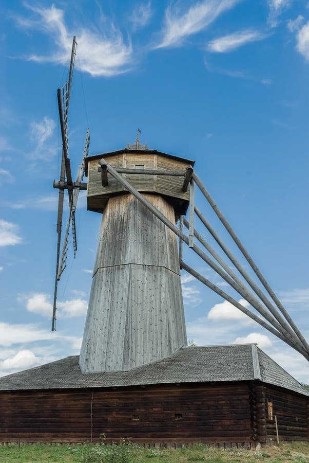 Windmill stock photo. Image of blue, monuments, exterior - 54052126
