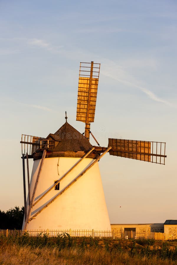 Windmill in Retz stock photo. Image of windmill, wind - 146993176