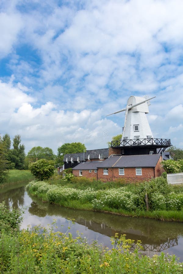 Kent Windmill stock image. Image of ripple, historic - 18978661