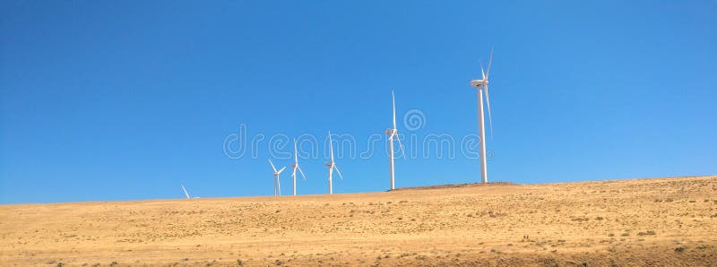 Windmill stock image. Image of road, wind, energy, renewable - 121574435