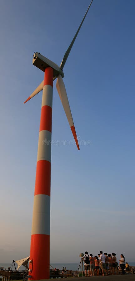 Windmill of the Shimen Wind Farm Editorial Photography - Image of 2008 ...