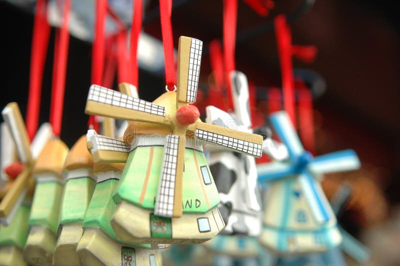 Dutch Windmill stock photo. Image of flora, cloudy, visit - 13810040