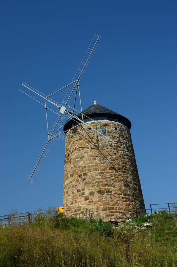Windmill at St. Monans stock photo. Image of conical - 62042026
