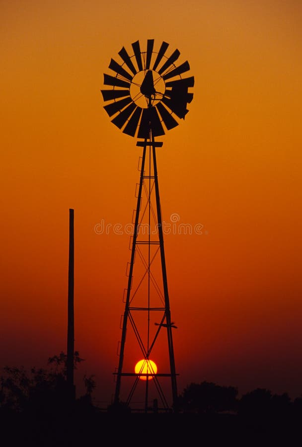 Country Windmill stock image. Image of mountain, windmill - 1028335