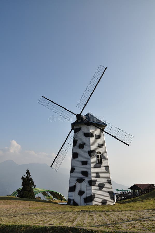 Windmill at Taichung stock image. Image of windmill, taichung - 36359887