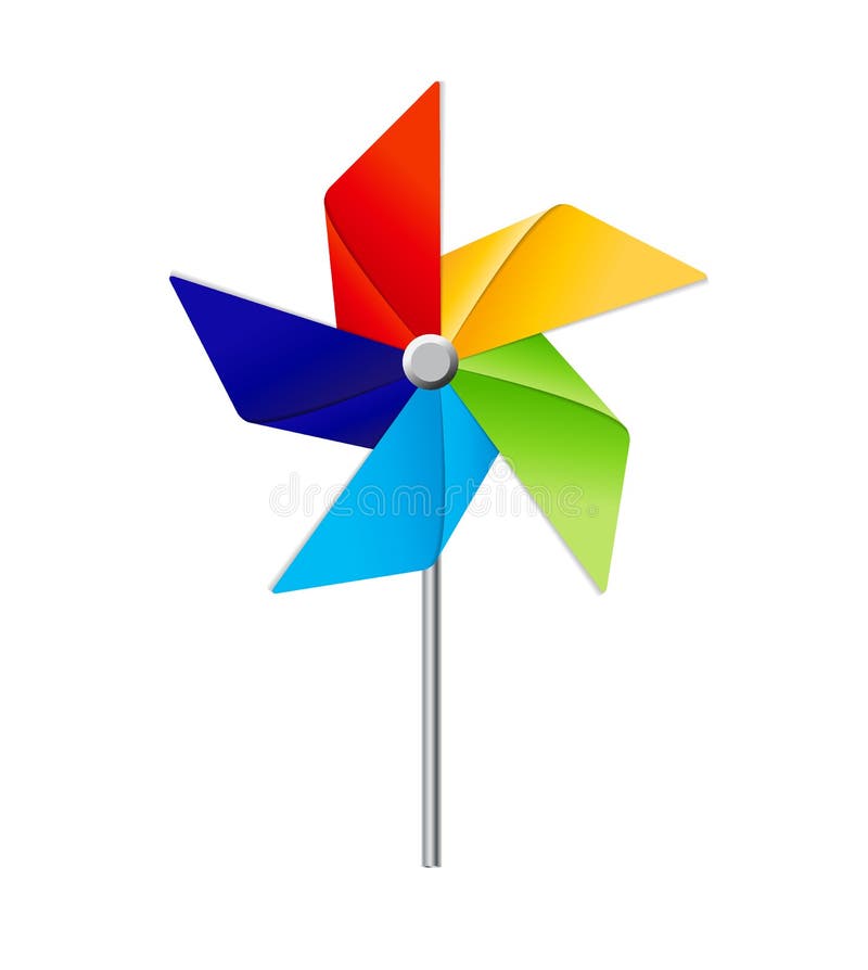 Windmill Toy Vector Illustration Stock Vector - Illustration of plastic ... Windmill Toy Vector Illustration Stock Vector - Illustration of plastic ...