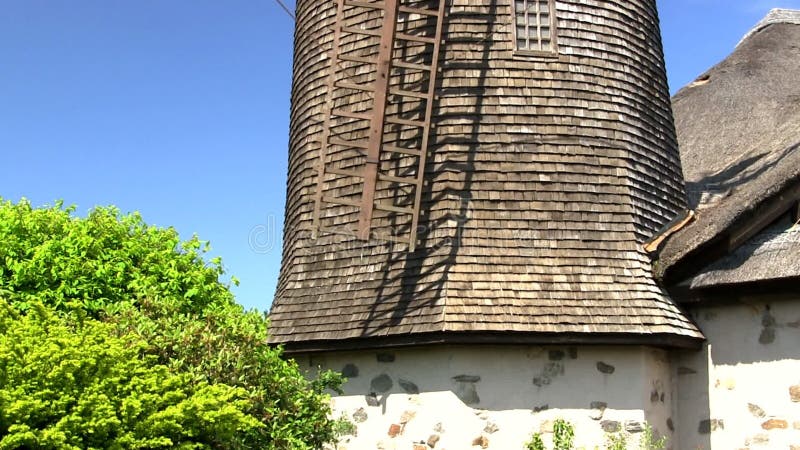 Windmill Christmas Tree Shop Cape Cod; 3 Stock Video - Video of energy ...