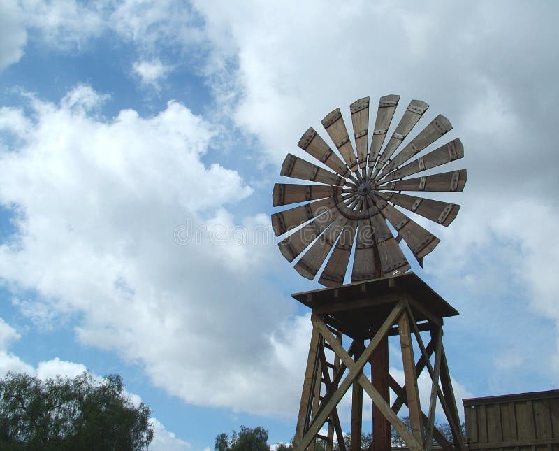 Windmill Weather stock photo. Image of energy, windmill - 90996
