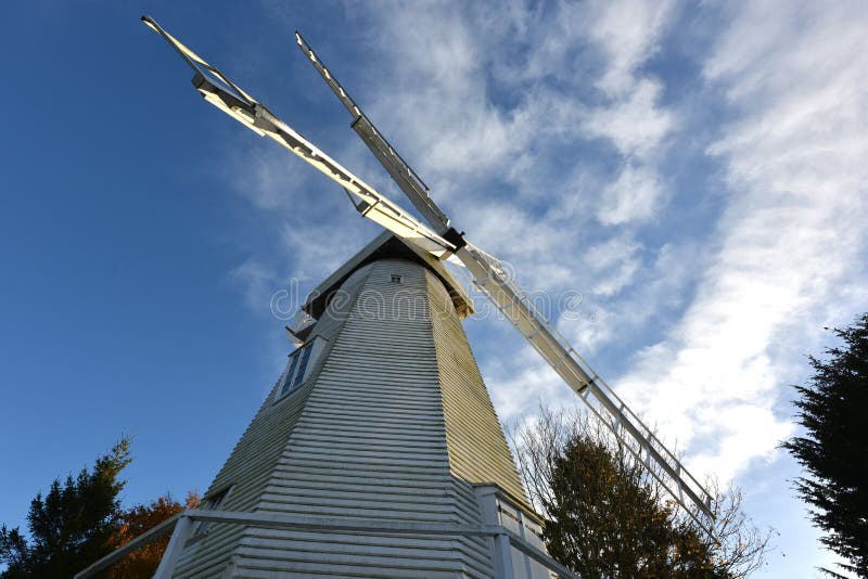 Windmill stock photo. Image of windmill, sails, history - 81349400