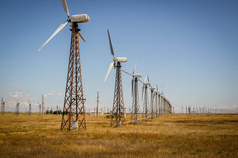 Windmill stock photo. Image of ecology, electric, electricity - 103595210