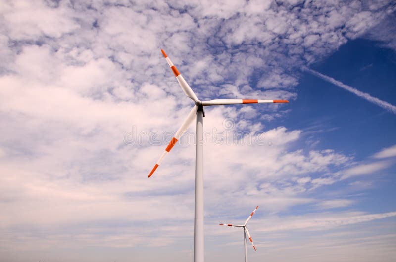 Windmill Wind Turbine stock image. Image of energy, industry - 172468861
