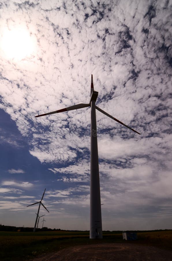 Windmill Wind Turbine stock image. Image of electric - 44515811